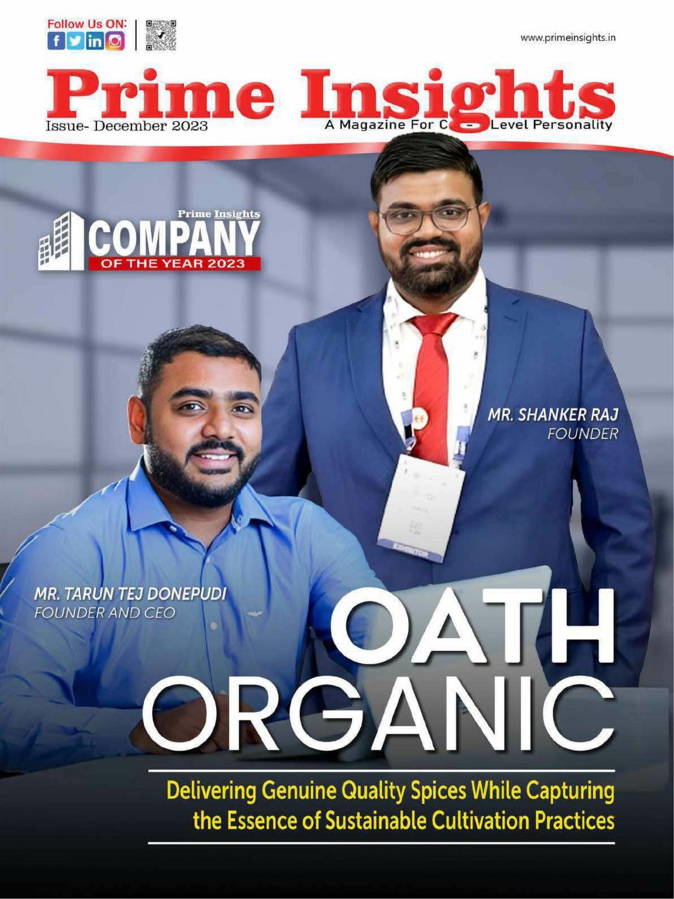 Prime Insights Magazine-December 2023 - 3 Magazine