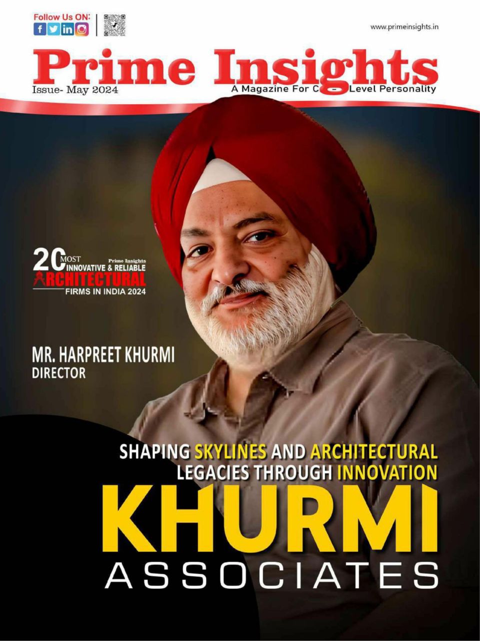 Prime Insights Magazine-May 2024 - Issue 01 Magazine