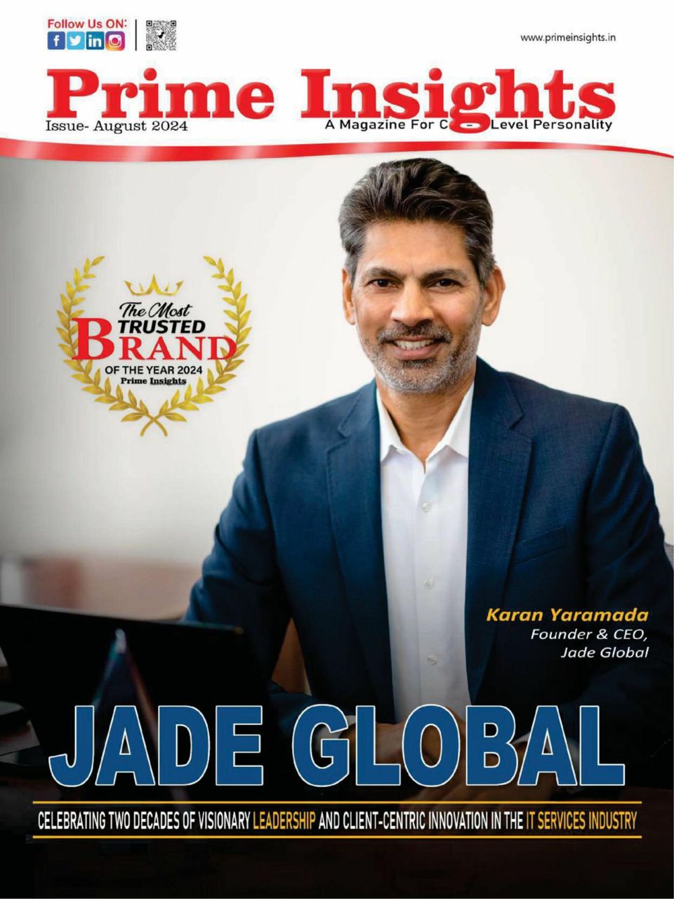 Get digital access to Prime Insights Magazine - August 2024 - Issue 03 ...