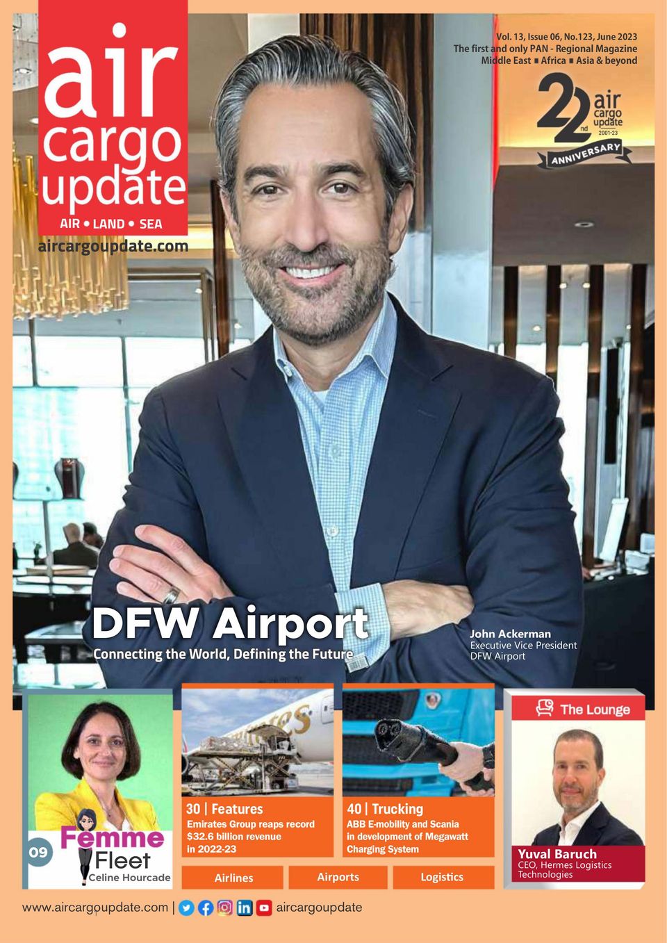 Get digital access to Air Cargo Update - June 2023 issue | Magzter.com