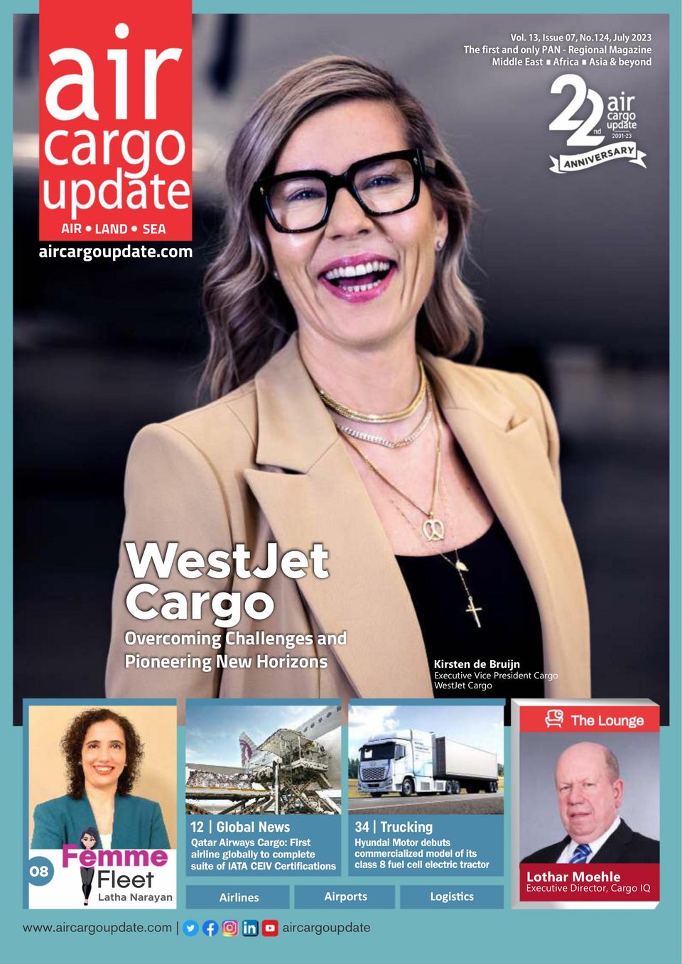 Get digital access to Air Cargo Update - July 2023 issue | Magzter.com