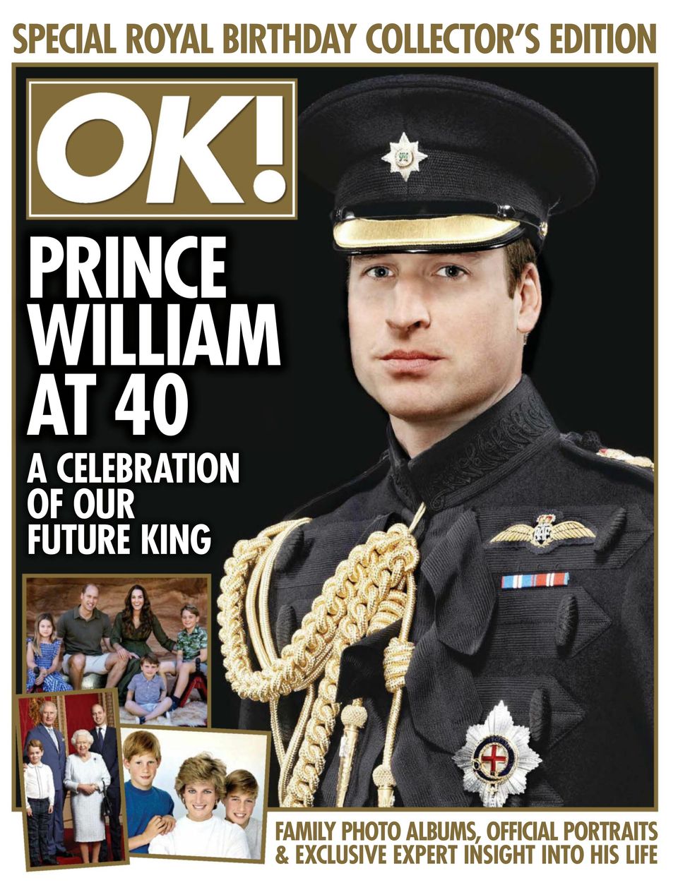 OK! Prince William At 40 Magazine - Get your Digital Subscription
