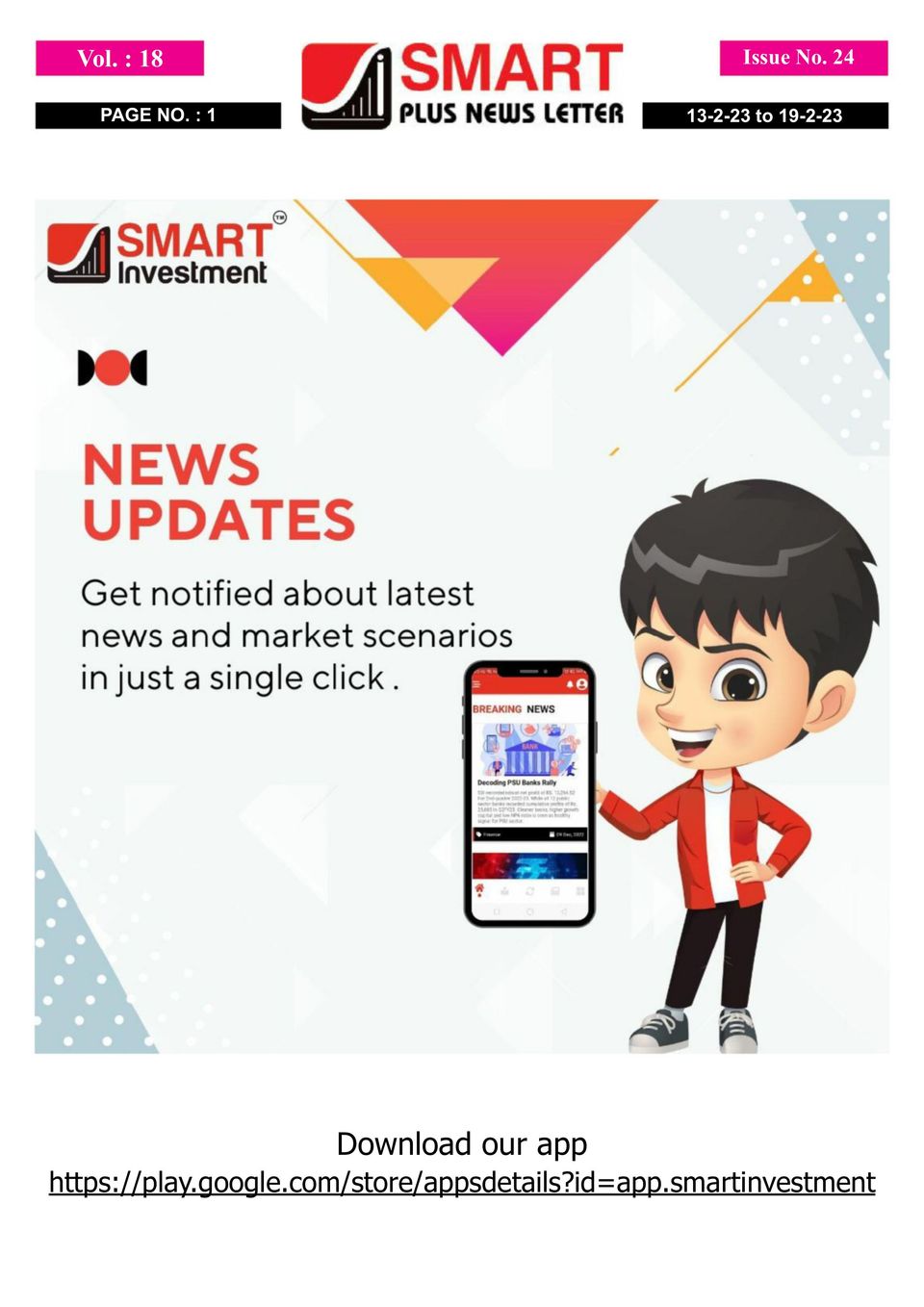 Smart Plus Newsletter-Volume 18 - Issue 24 Magazine