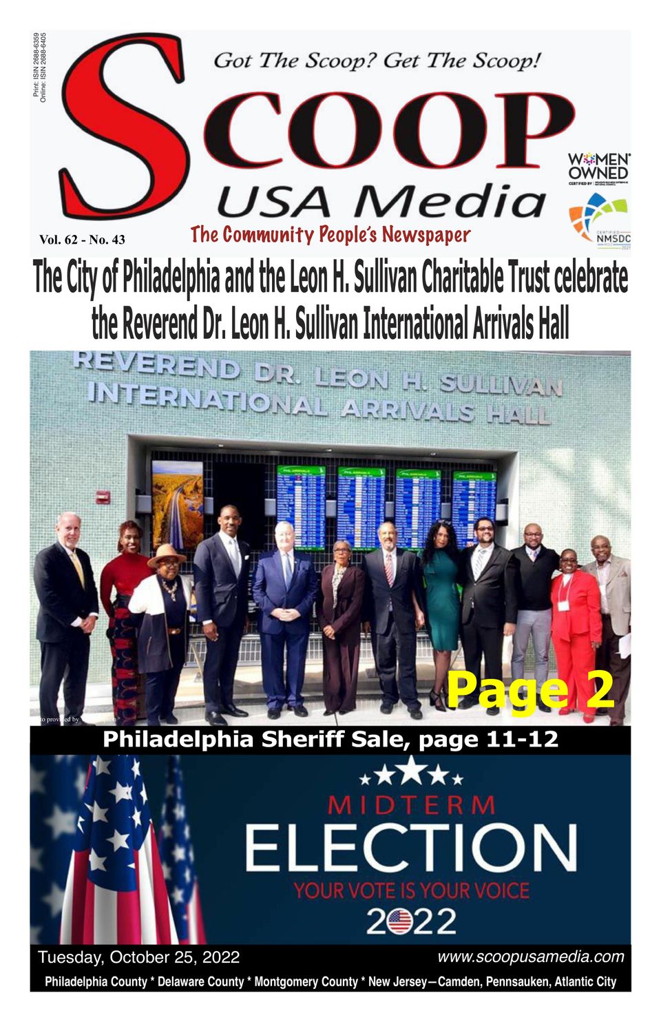 Scoop USA Newspaper-October 25, 2022 Newspaper