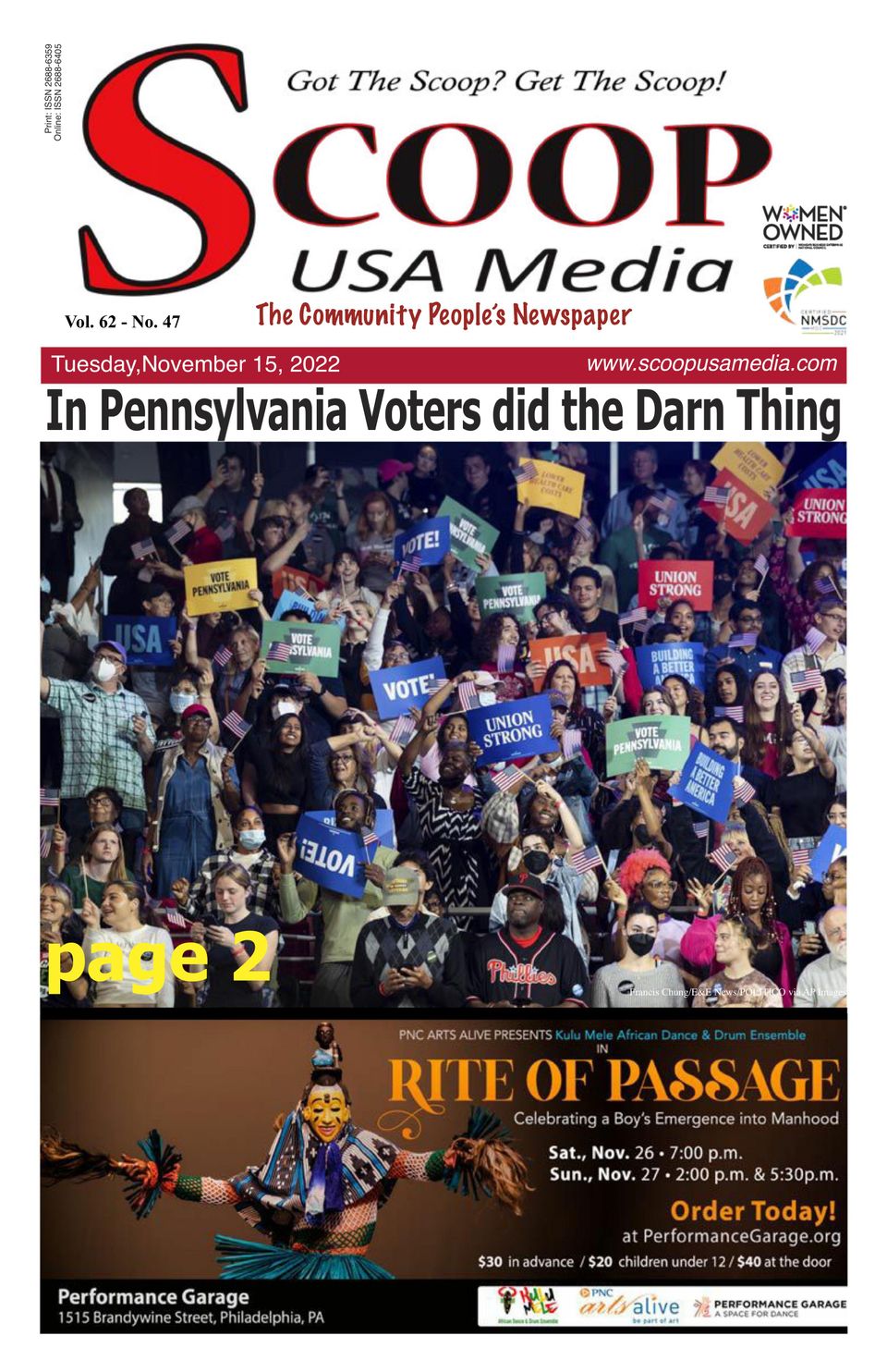 Get digital access to Scoop USA Newspaper - November 15, 2022 issue ...