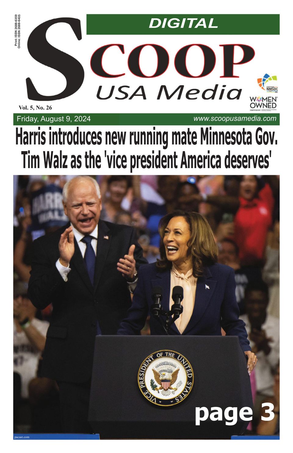 Get digital access to Scoop USA Newspaper Newspaper | Magzter.com