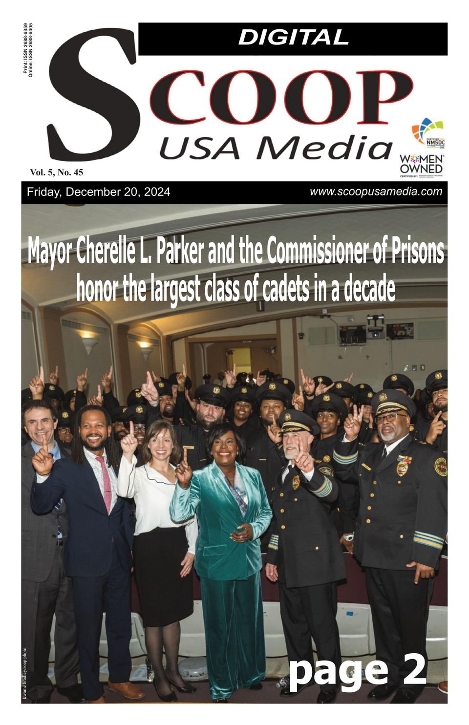 Get digital access to Scoop USA Newspaper - ScoopDigital, Vol. 5, No. 45 issue | Magzter.com