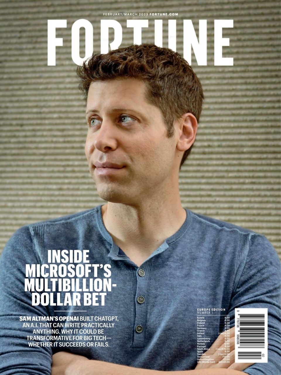 Fortune Europe Magazine - Get your Digital Subscription