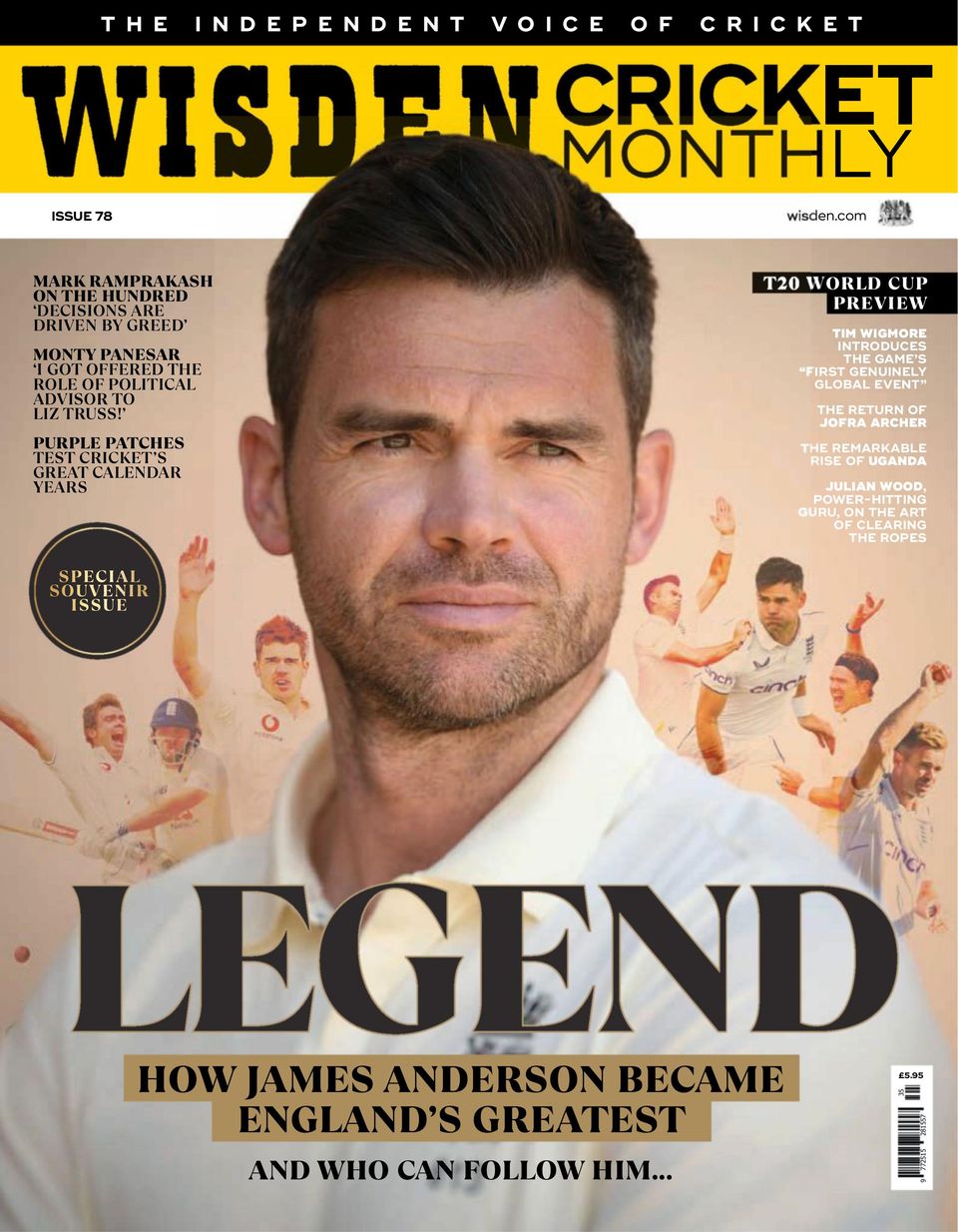Wisden Cricket Monthly Magazine - Get your Digital Subscription