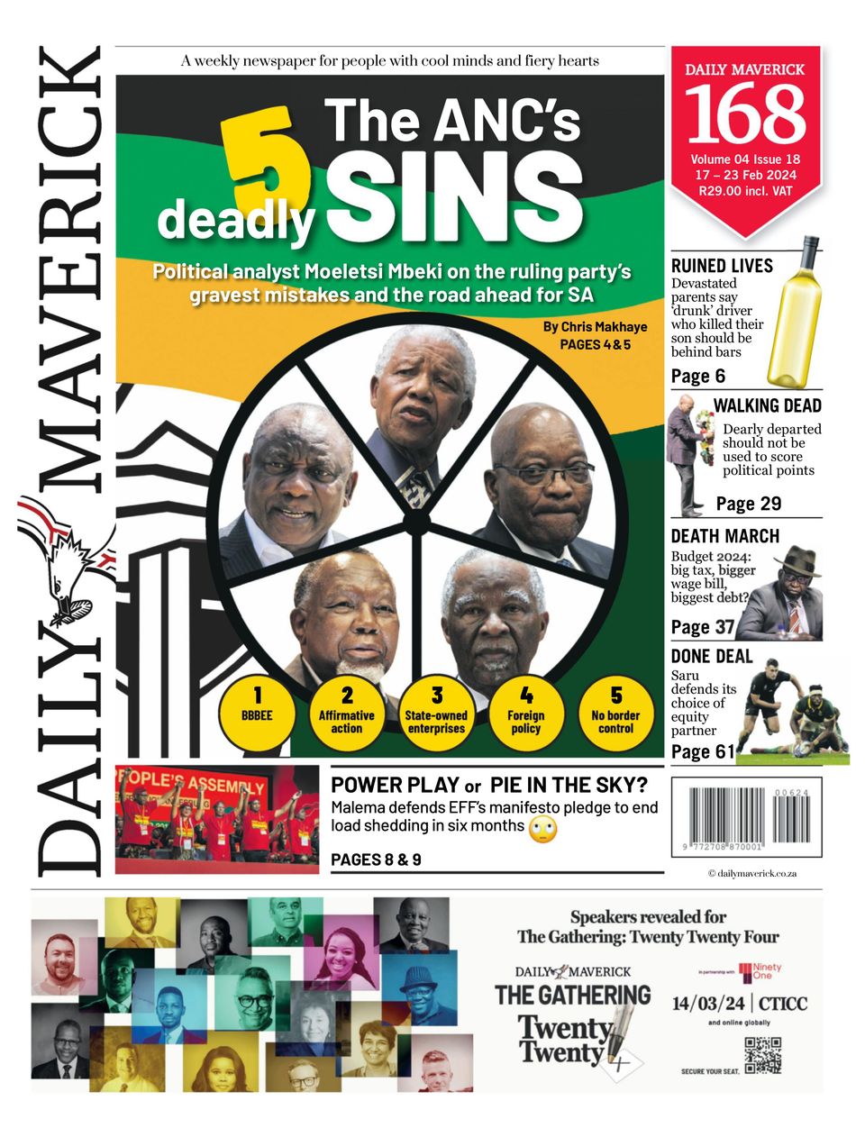 Daily Maverick Newspaper - Get your Digital Subscription