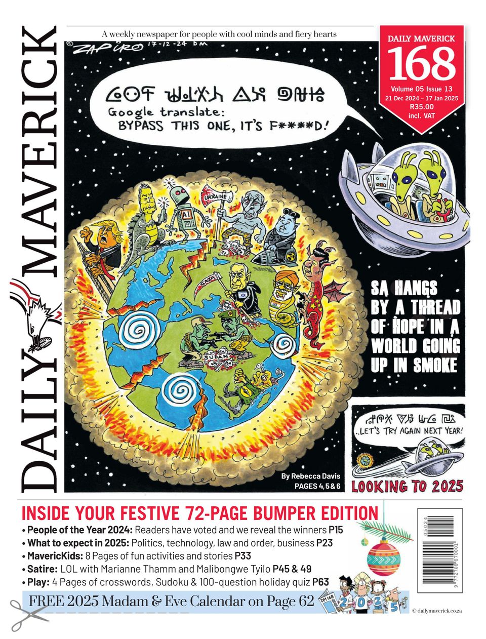 Get digital access to Daily Maverick Newspaper | Magzter.com