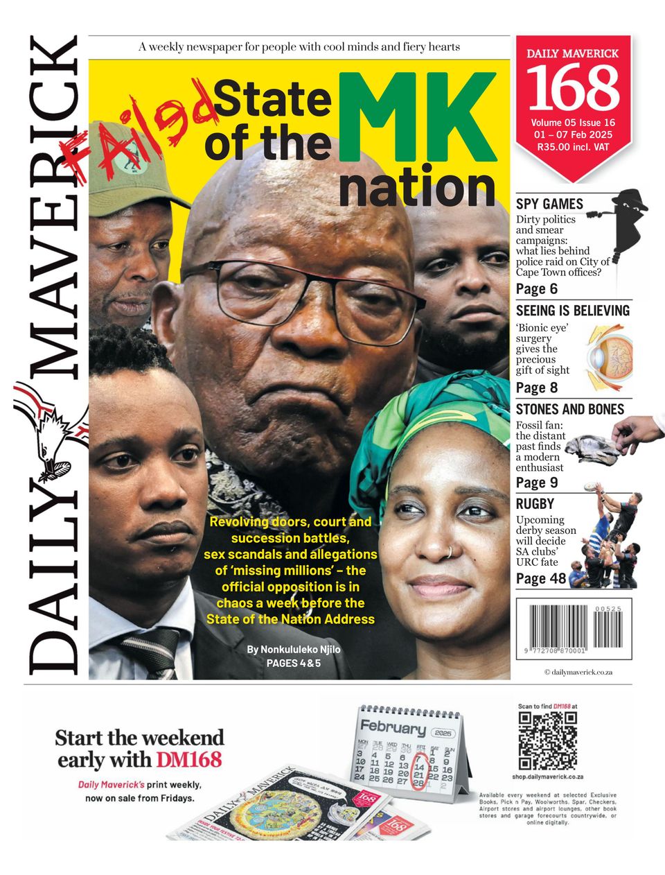 Get digital access to Daily Maverick - February 01, 2025 issue ...