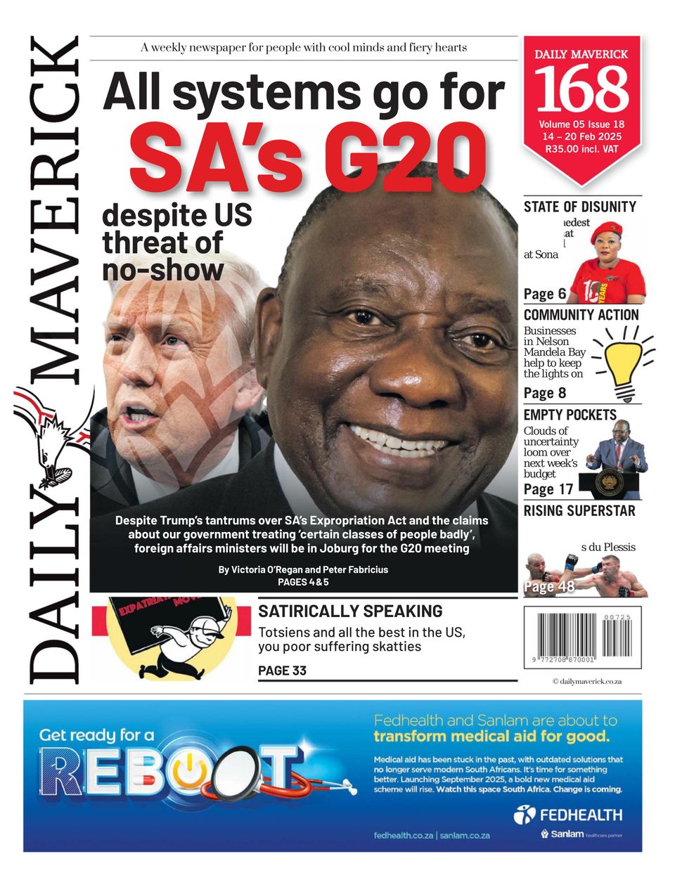 Get digital access to Daily Maverick Newspaper | Magzter.com