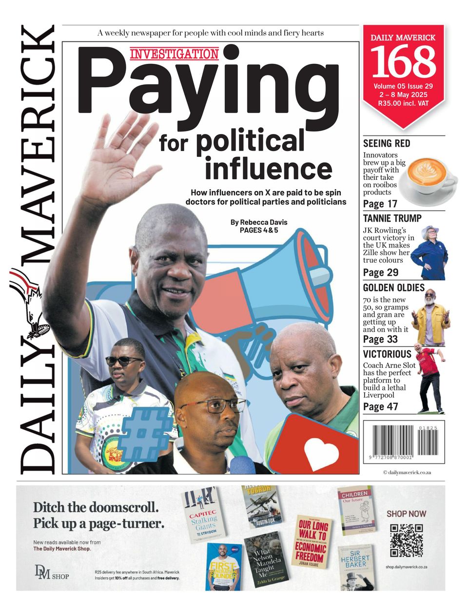 Get digital access to Daily Maverick Newspaper | Magzter.com
