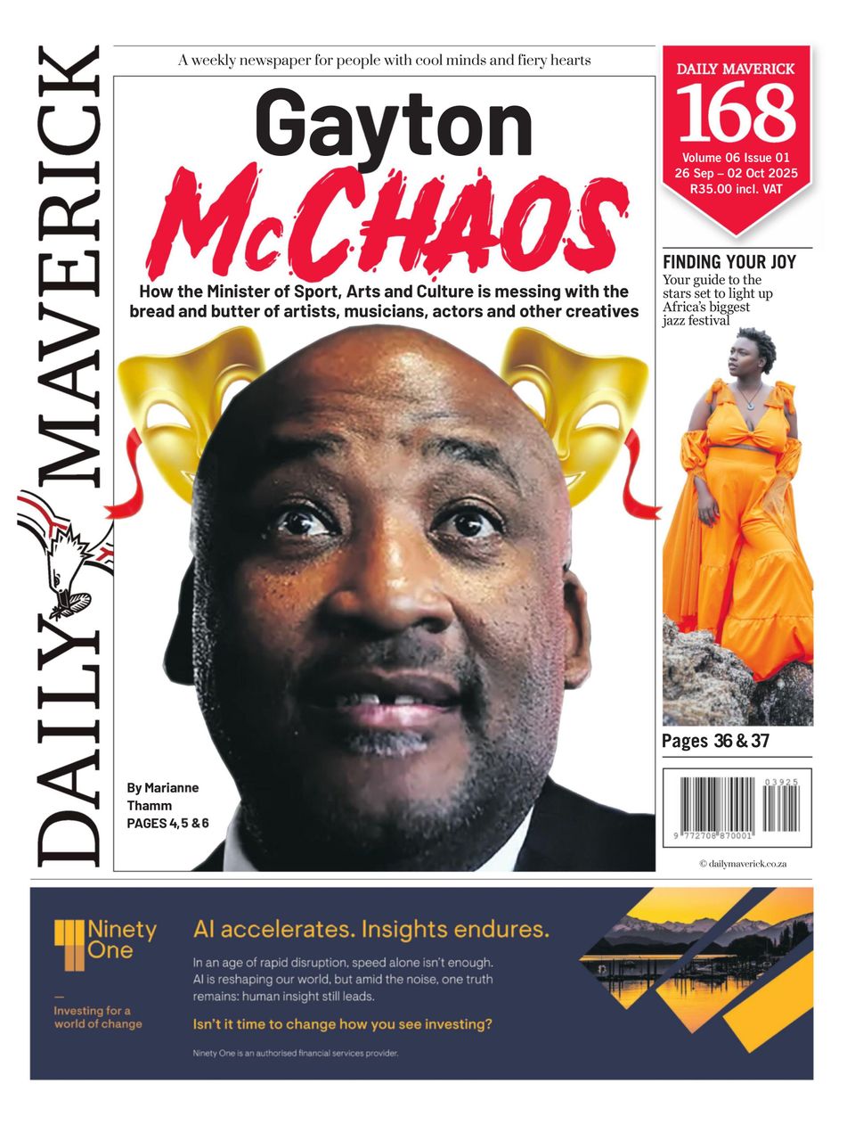 Get digital access to Daily Maverick Newspaper | Magzter.com