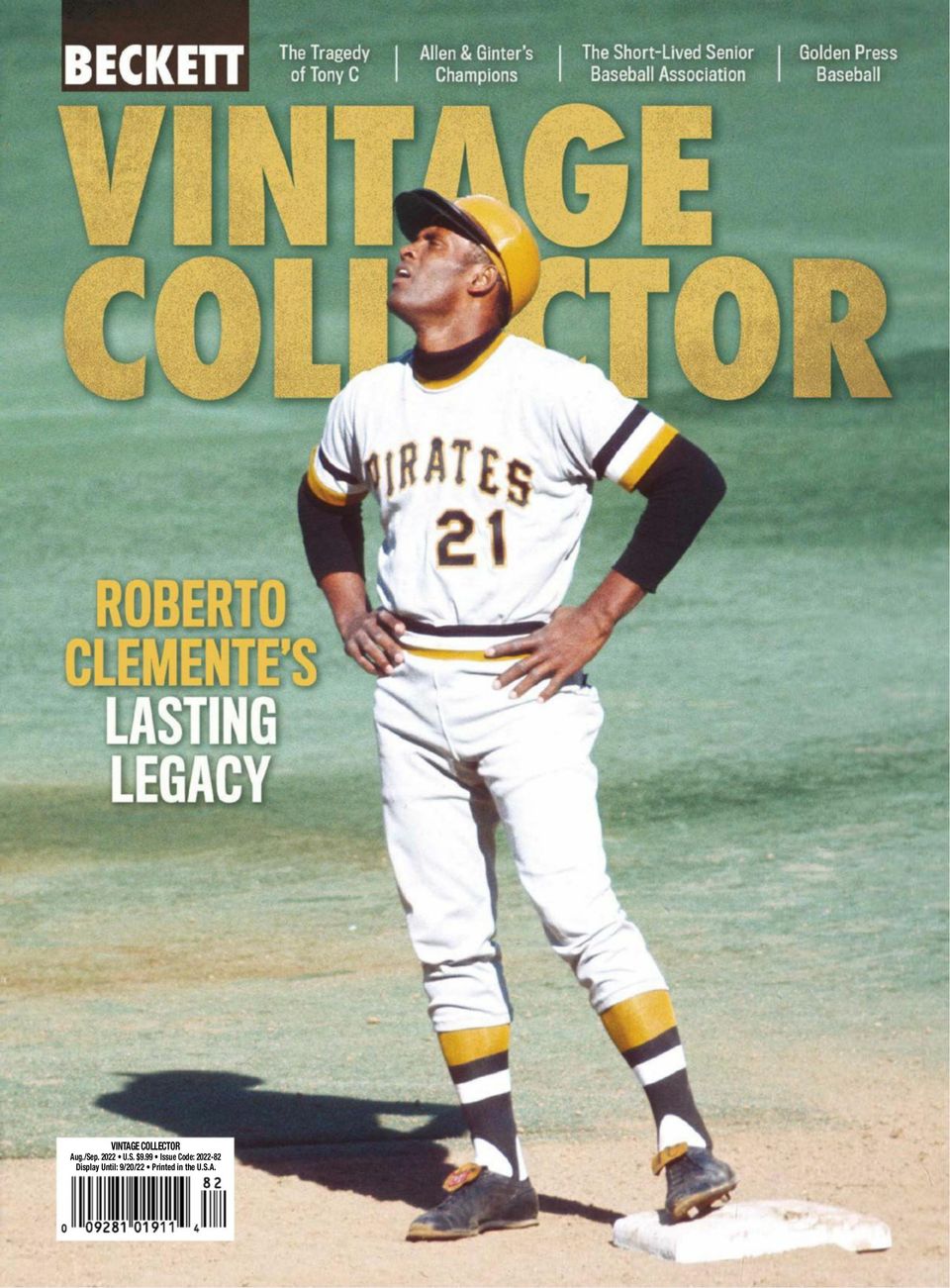 Beckett Vintage Collector-August - September 2022 Magazine