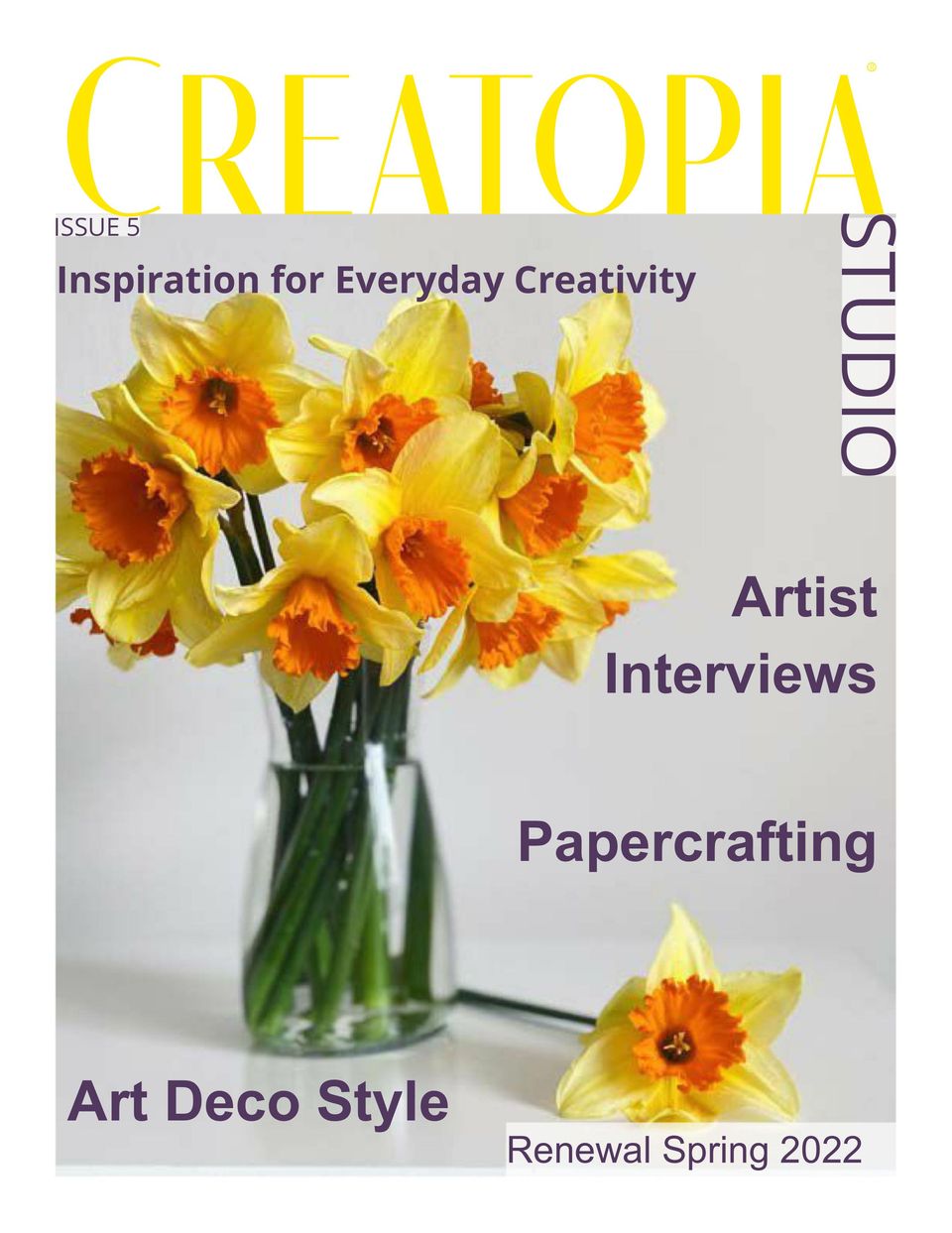 Creatopia® Magazine-Spring 2022 Magazine - Get your Digital Subscription
