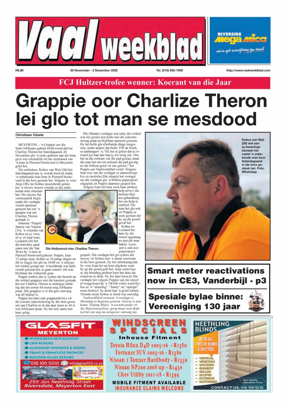 Get digital access to Vaal Weekblad Newspaper | Magzter.com