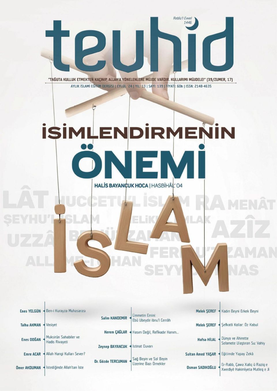 Get digital access to Tevhid Dergisi Magazine | Magzter.com