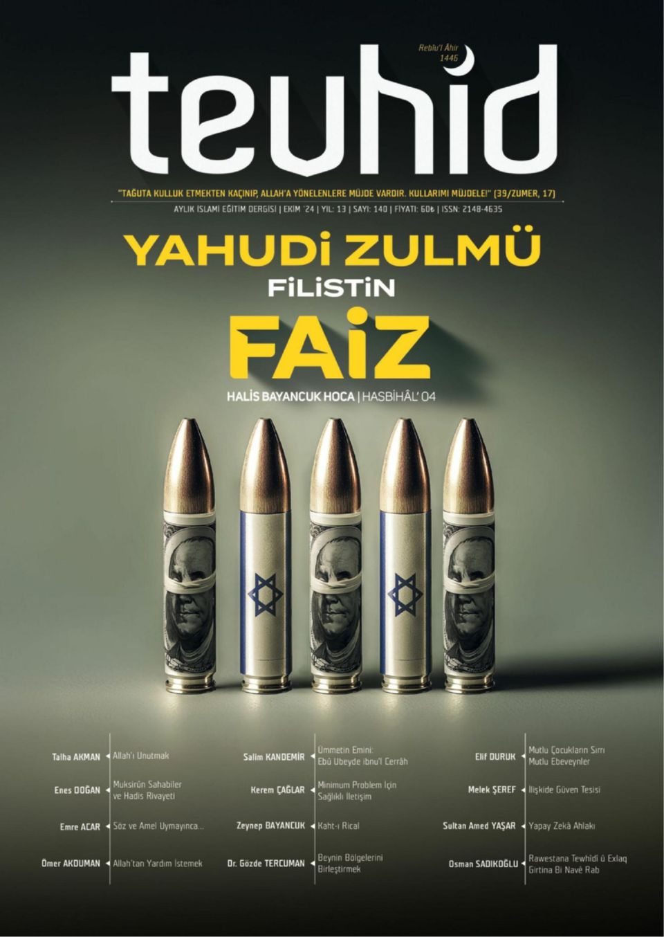Get digital access to Tevhid Dergisi Magazine | Magzter.com