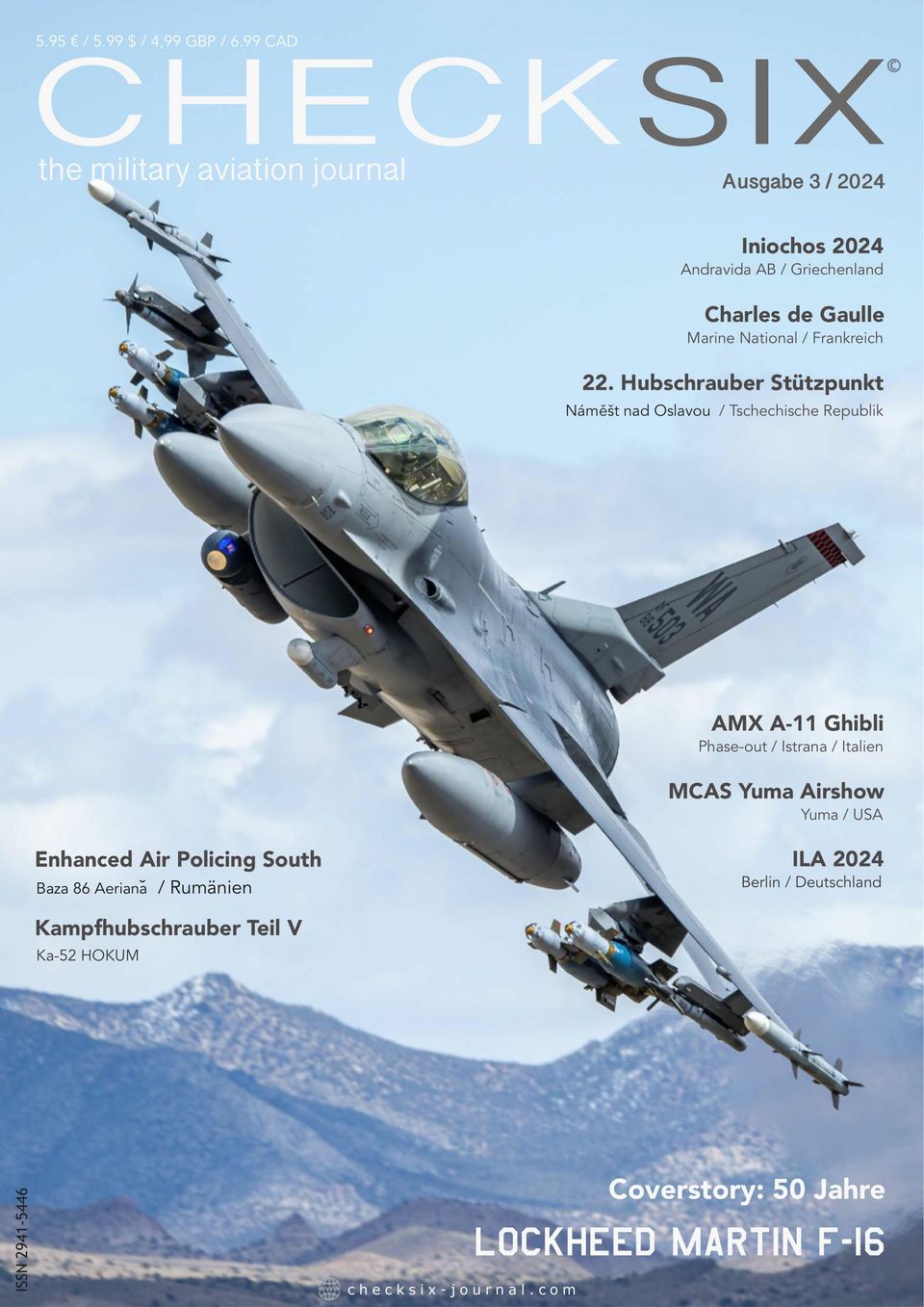 CHECKSIX - The Military Aviation Journal Deutsch Magazine