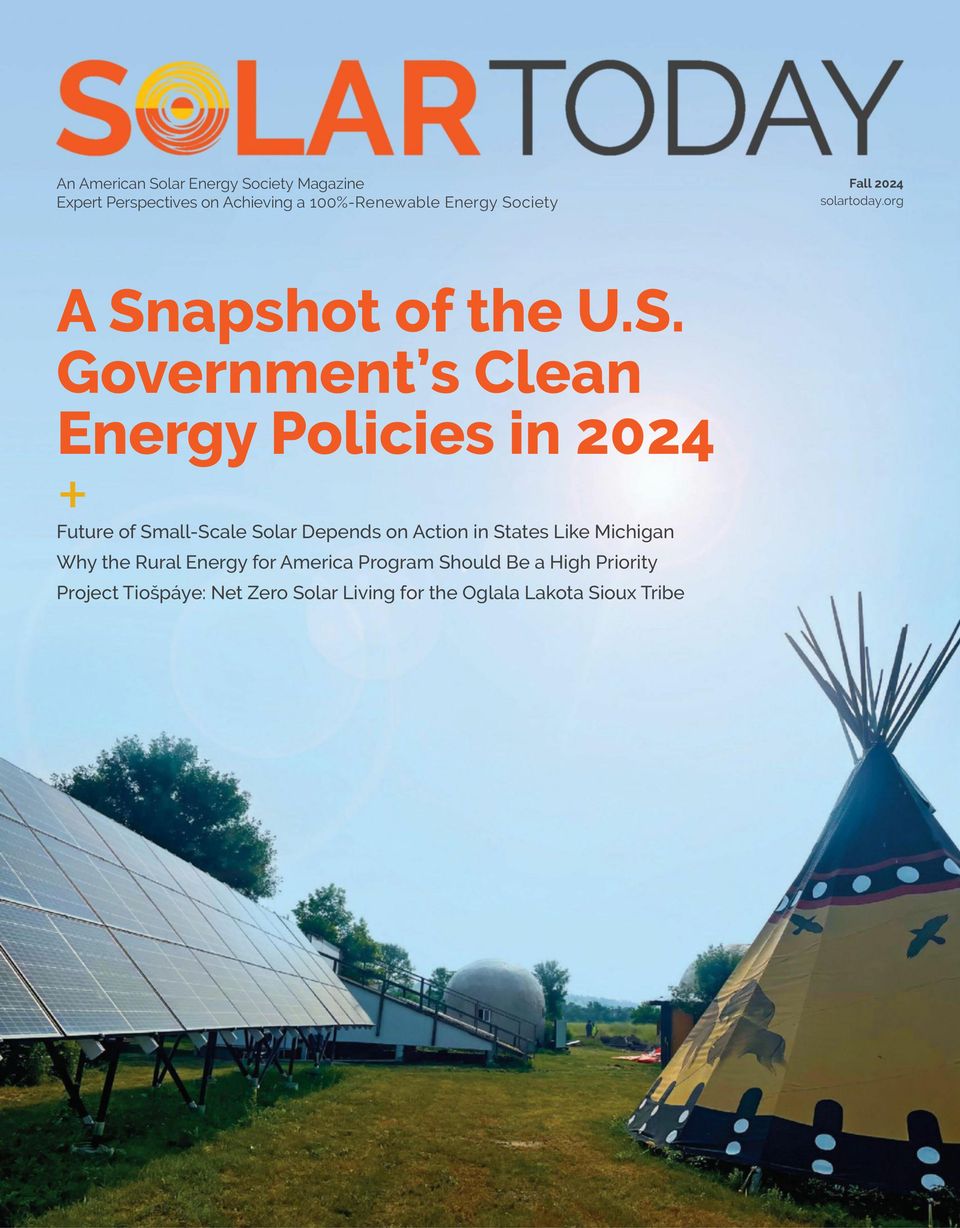 Get digital access to Solar Today Magazine Magazine | Magzter.com