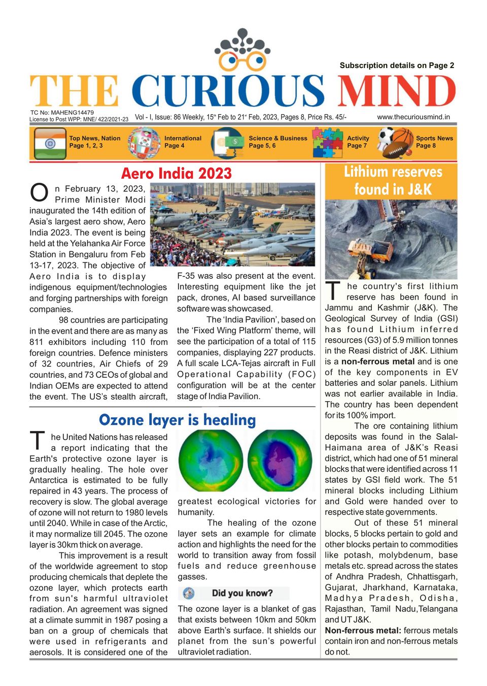 Get digital access to The Curious Mind Newspaper | Magzter.com