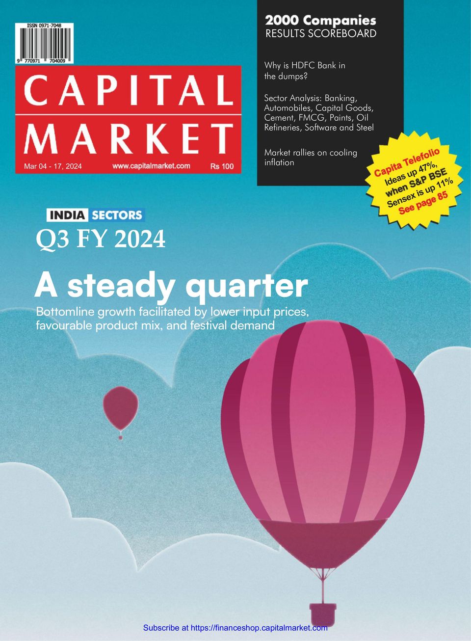 Capital Market Magazine - Get your Digital Subscription