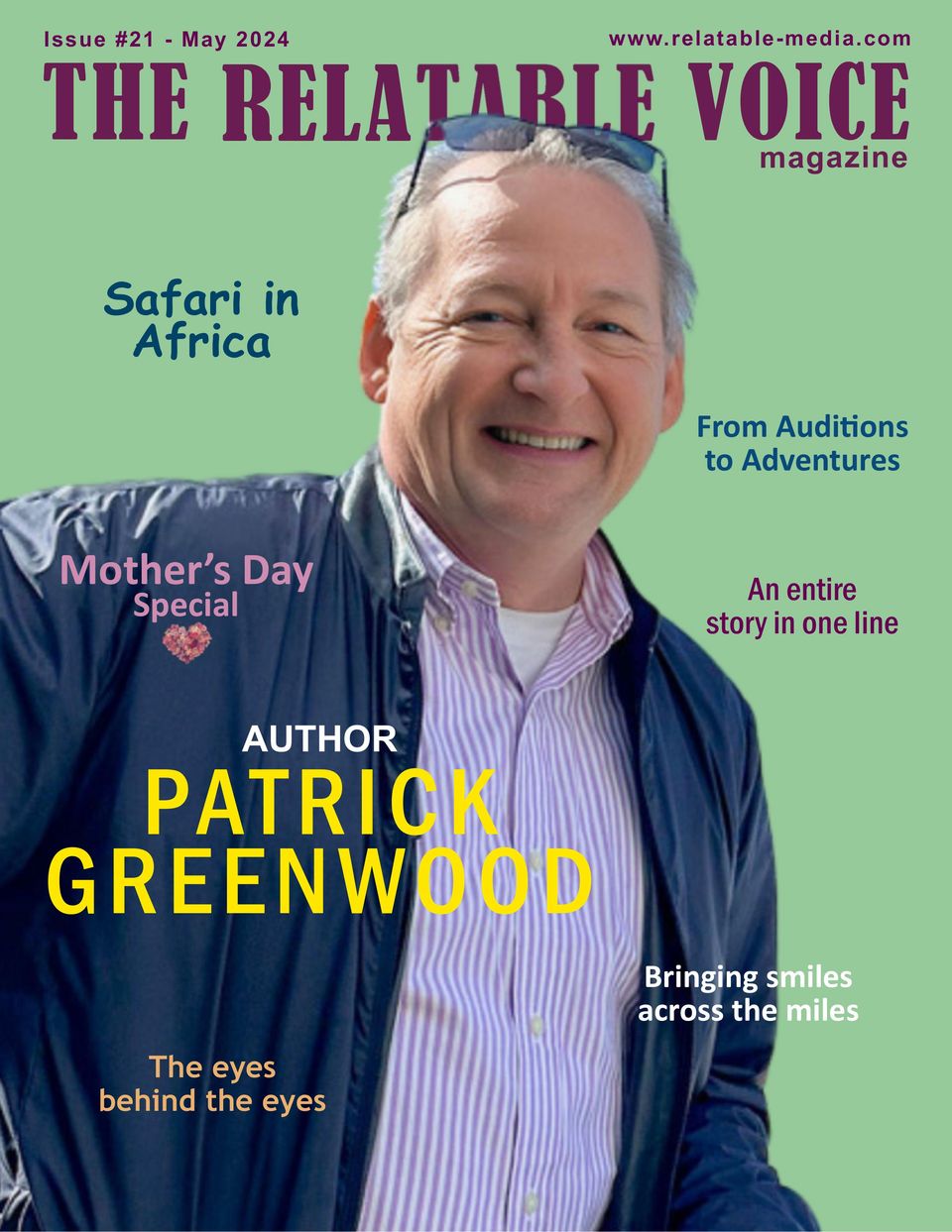 The Relatable Voice Magazine-May 2024 - Issue #21 Magazine