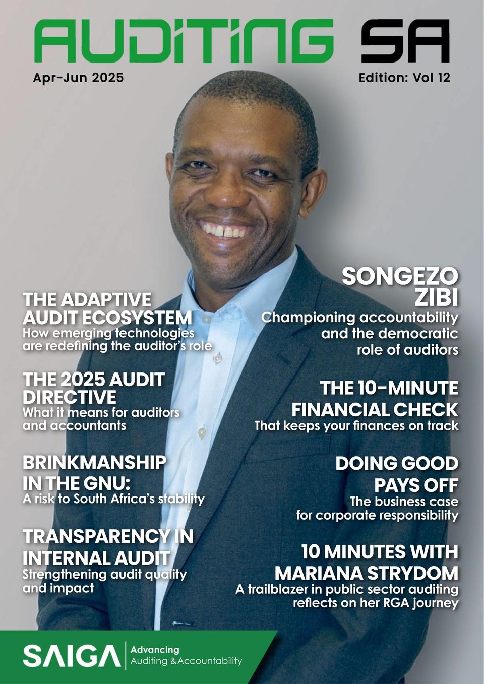 Get digital access to Auditing SA Magazine | Magzter.com