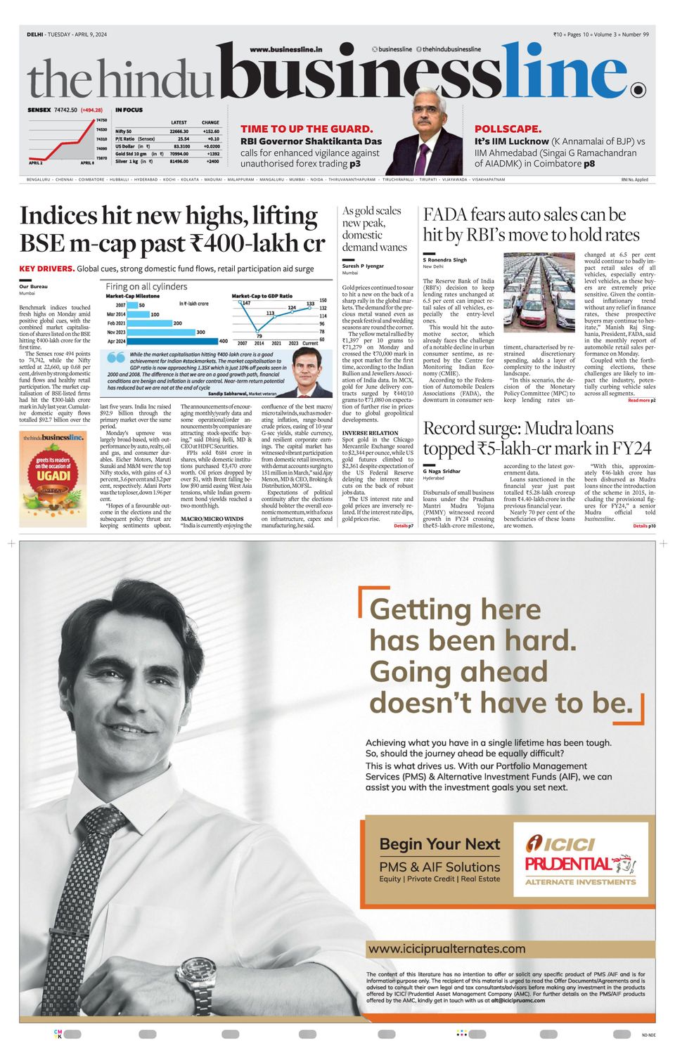 The Hindu Business Line Delhi-April 09, 2024 Newspaper