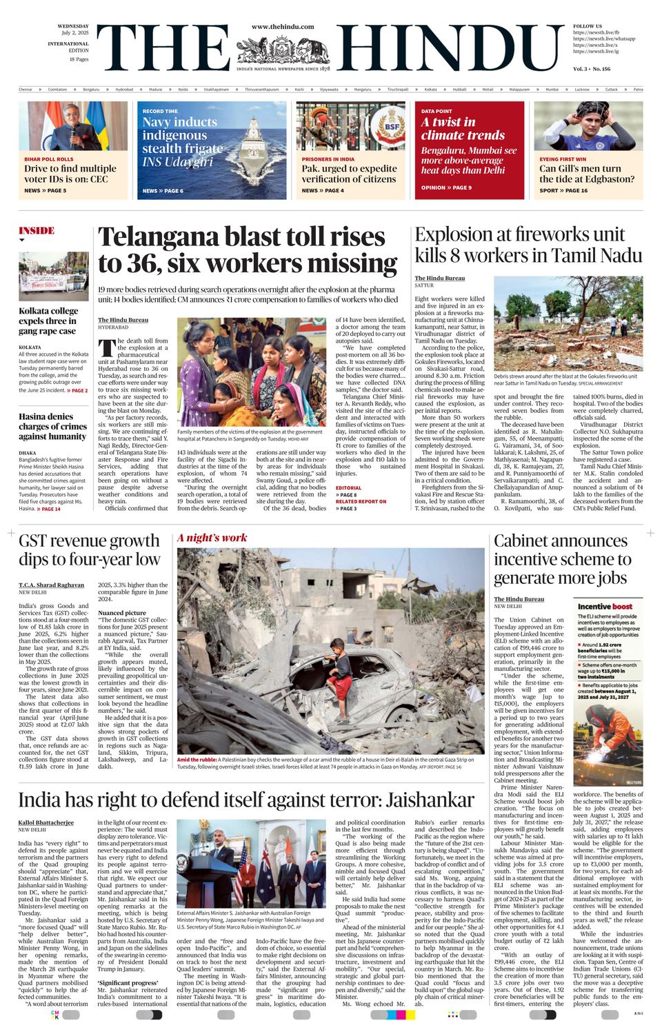 Get digital access to The Hindu - International Newspaper | Magzter.com