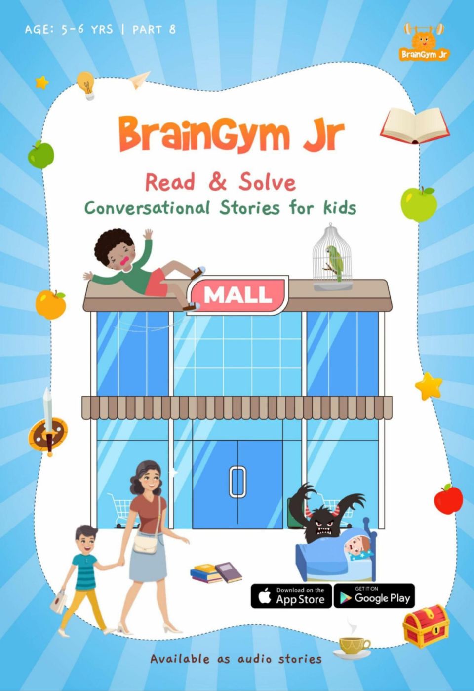 Get digital access to BrainGymJr: Read and Solve Short Stories (Age 5-6 ...