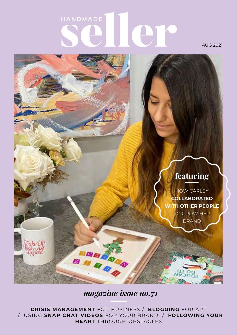 Handmade Seller Magazine-August 2021 Magazine