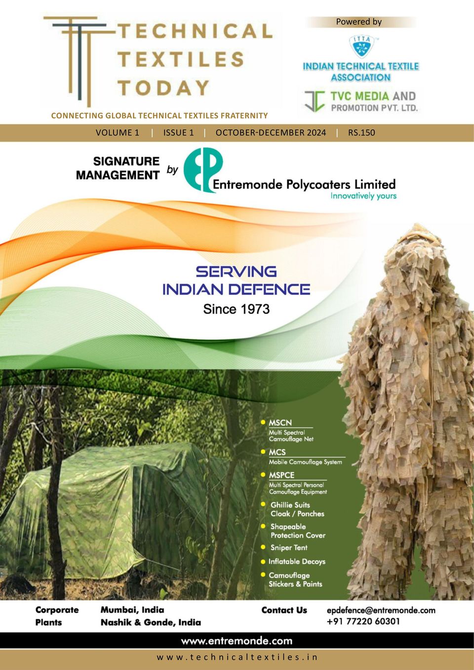 Get digital access to TECHNICAL TEXTILE VALUE CHAIN Magazine | Magzter.com