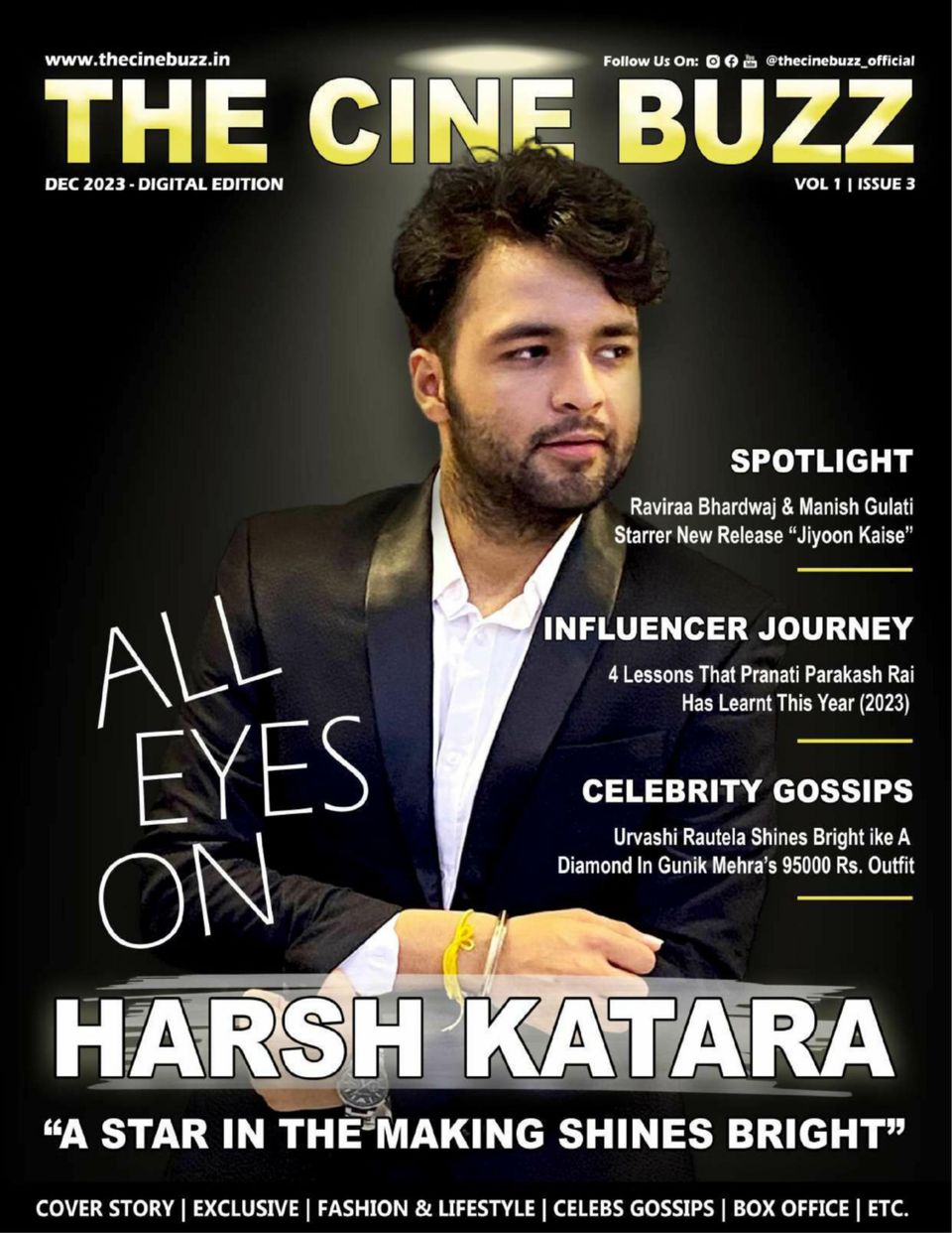 Get digital access to The Cine Buzz India Magazine | Magzter.com