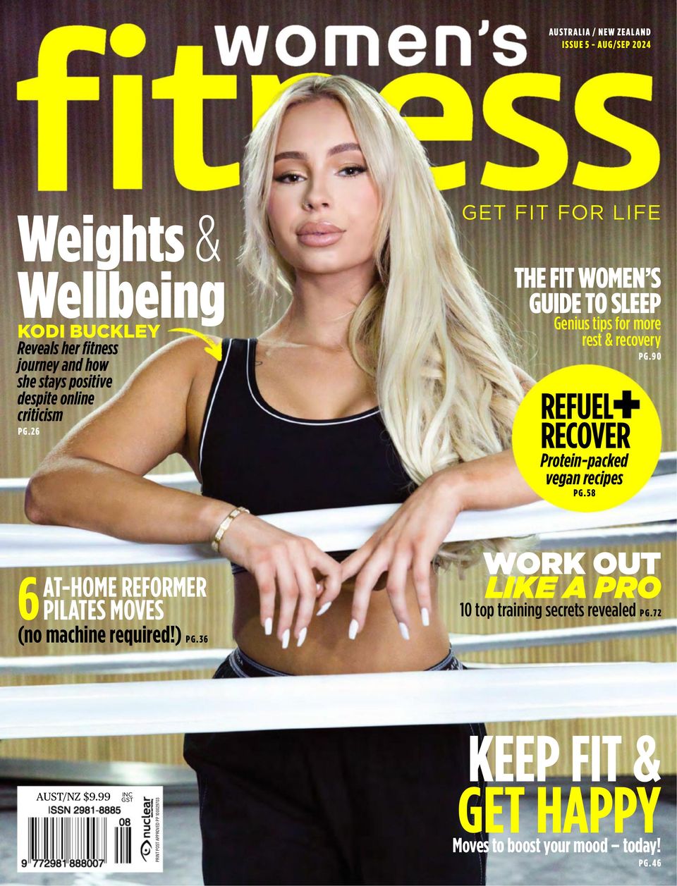 Women's Fitness Australia/NZ Magazine - Get your Digital Subscription