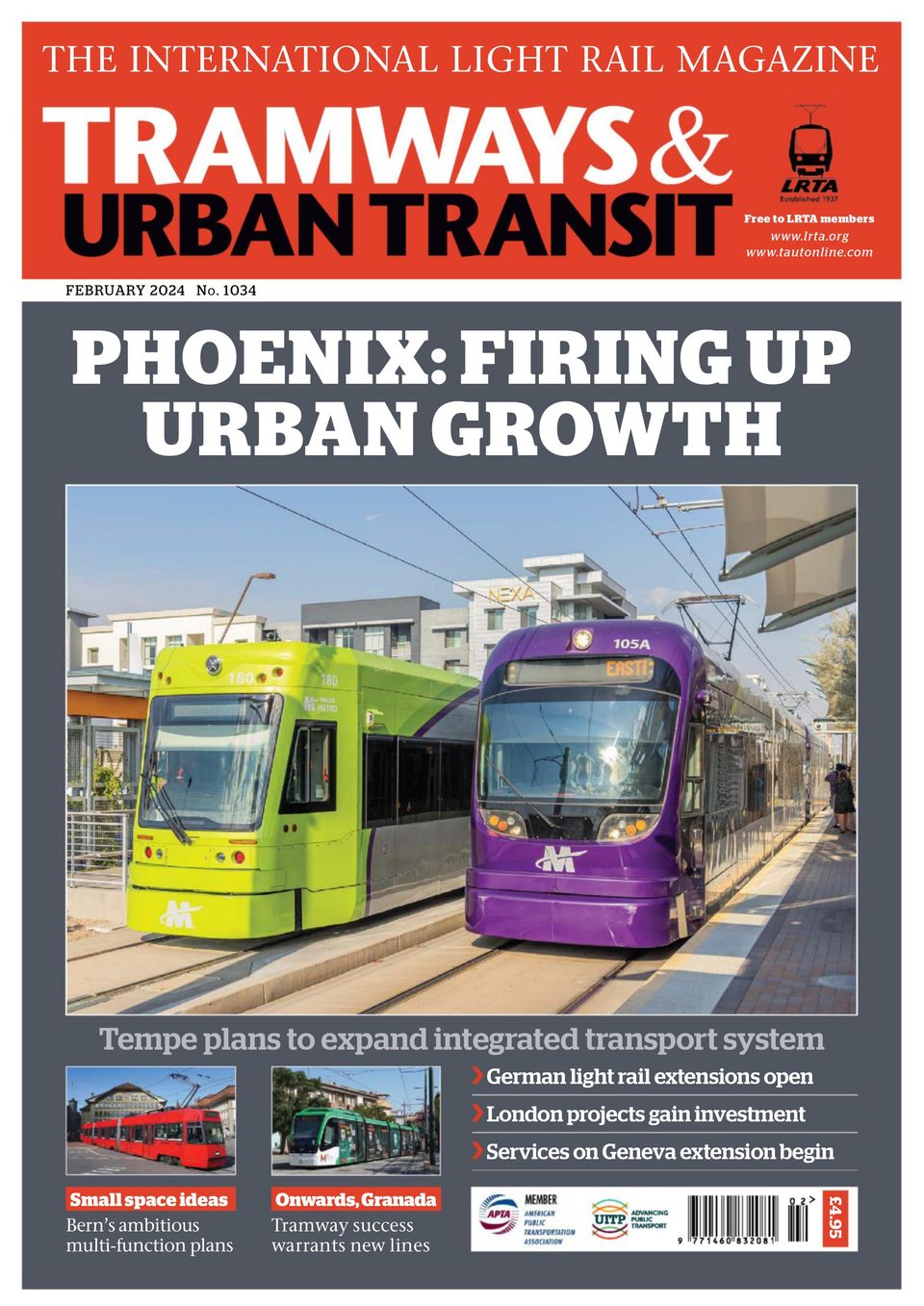 Get digital access to Tramways & Urban Transit Magazine | Magzter.com