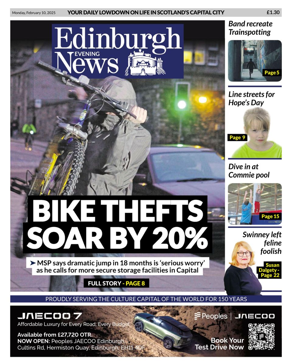 Get digital access to Edinburgh Evening News Newspaper | Magzter.com