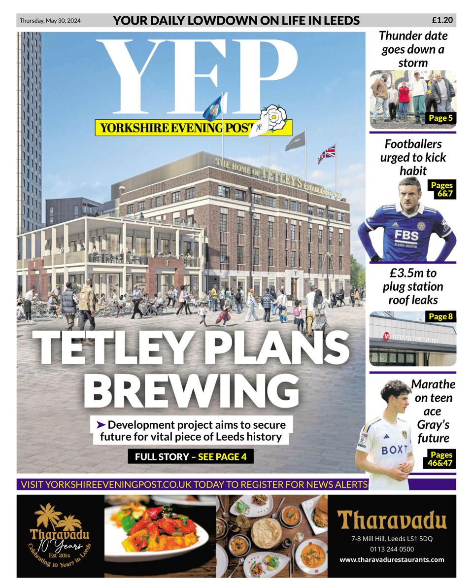 Yorkshire Evening Post Newspaper - Get your Digital Subscription