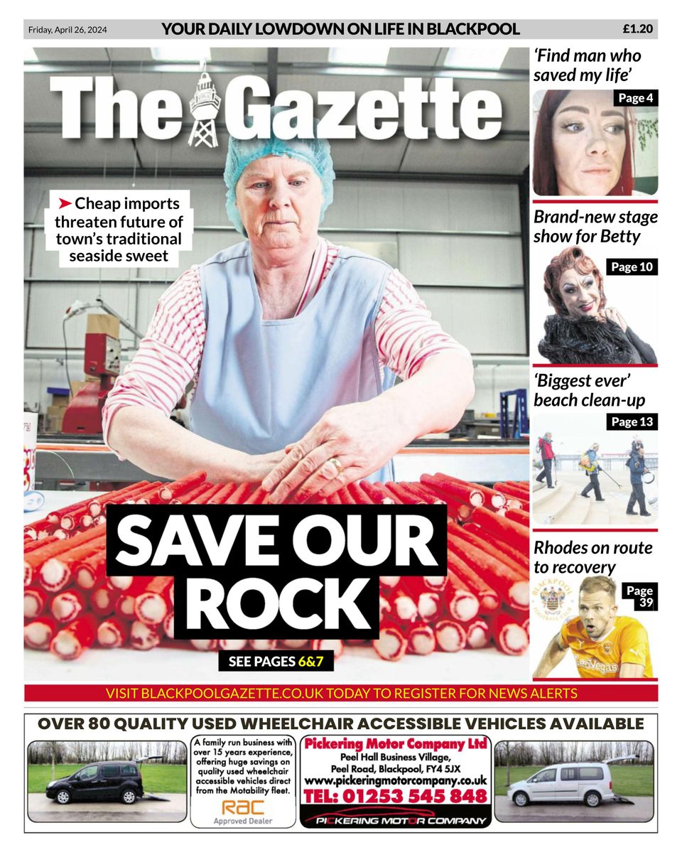 Blackpool Gazette Newspaper - Get your Digital Subscription