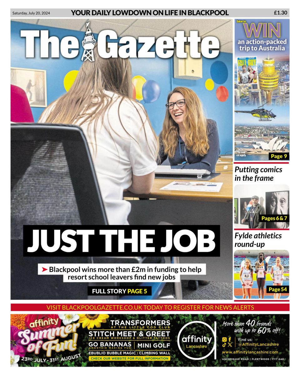 Blackpool Gazette Newspaper - Get your Digital Subscription