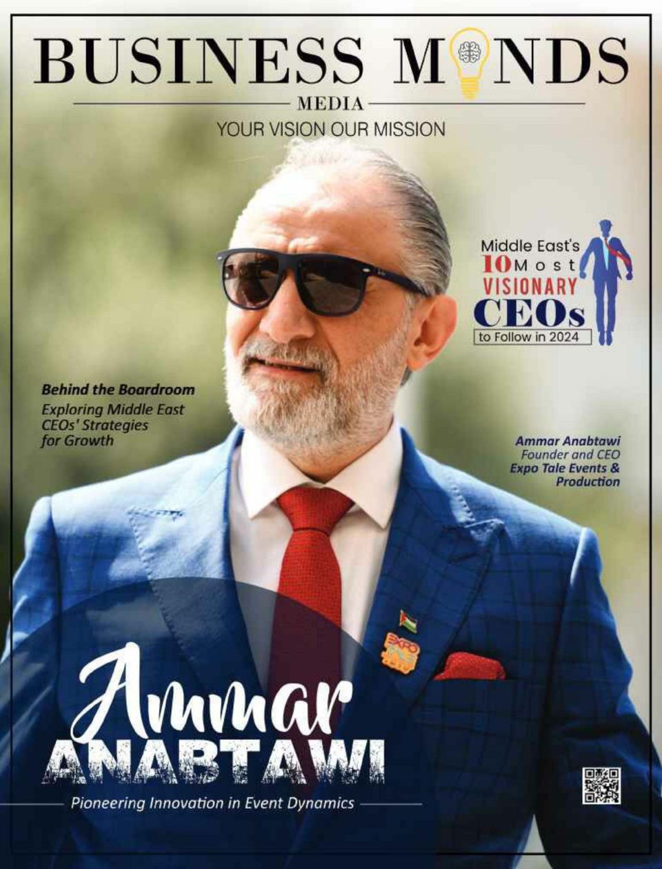 Get digital access to Business Minds Media - Middle East's 10 Most Visionary CEOs to Follow in ...