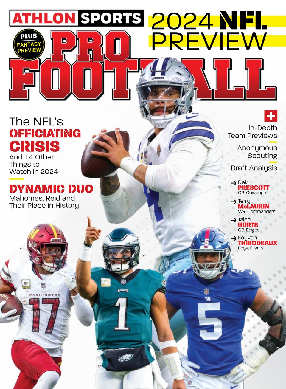 Get digital access to Athlon Sports Pro Football Magazine | Magzter.com