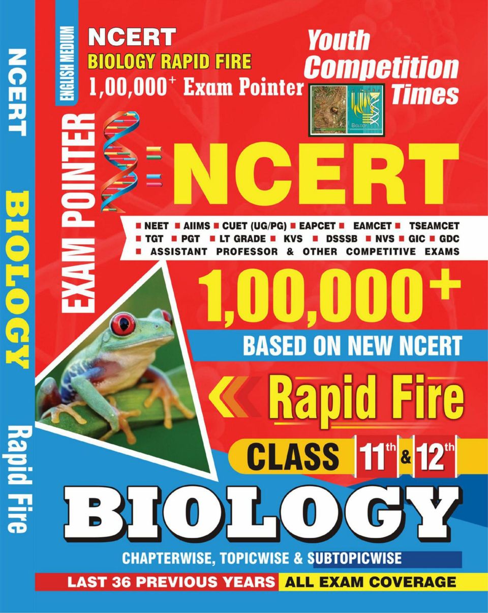 Get digital access to NCERT Class XI - XII All Examination Biology ...