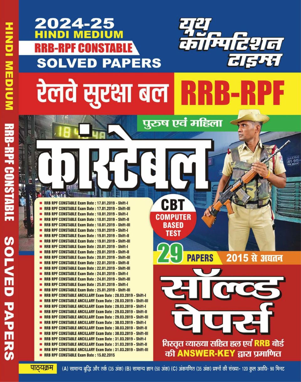 Get digital access to 2024-25 RRB/RPF Constable Solved Papers ...