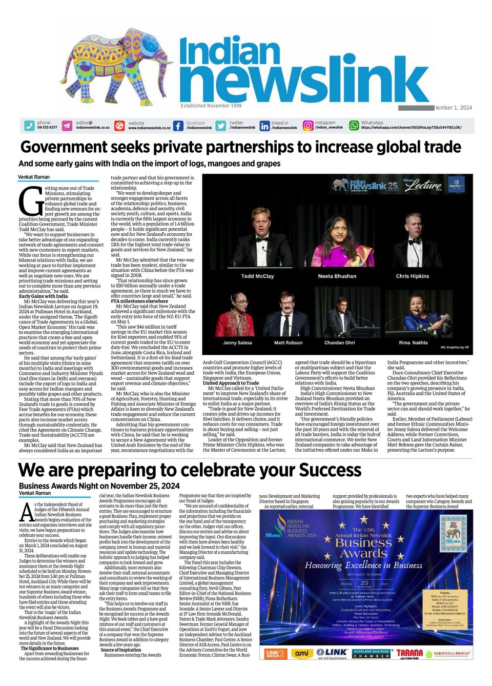 Indian Newslink Newspaper - Get your Digital Subscription