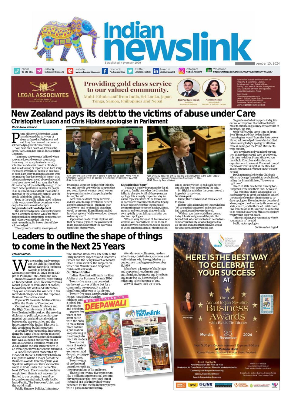 Get digital access to Indian Newslink Newspaper | Magzter.com