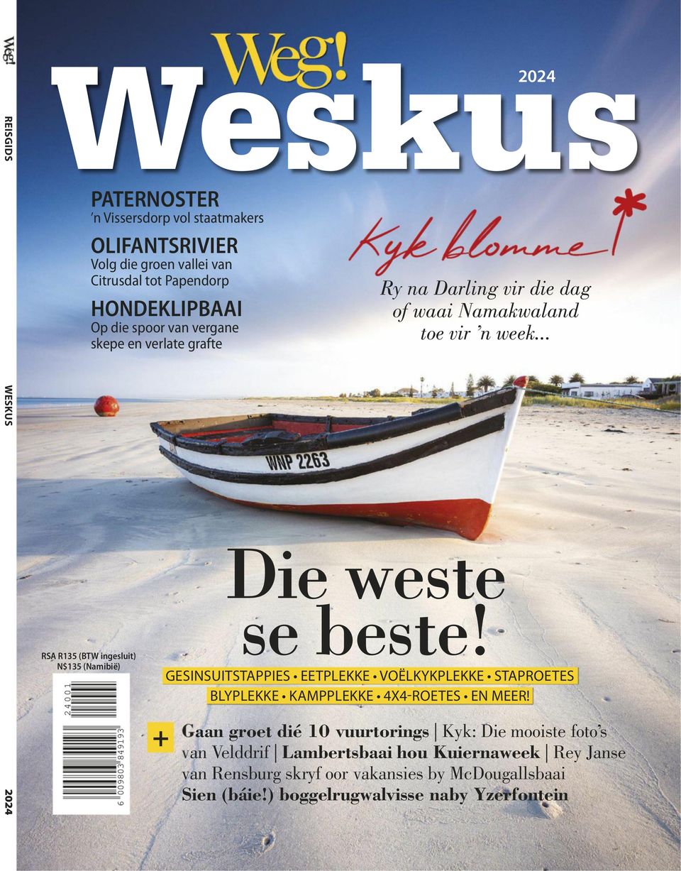 Get digital access to Weg! Weskus - 2024 issue | Magzter.com