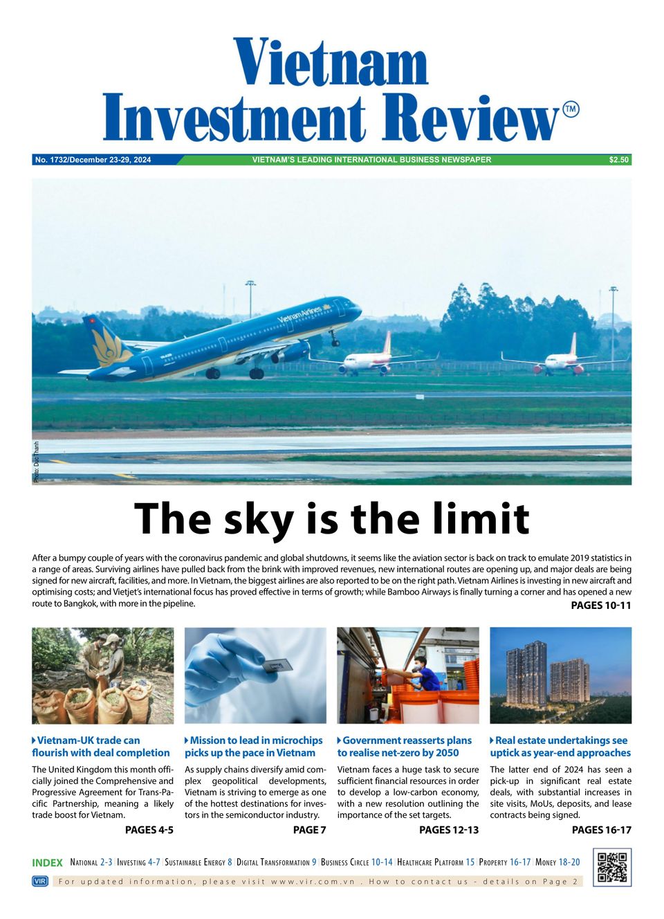 Get digital access to Vietnam Investment Review - December 23, 2024 issue | Magzter.com